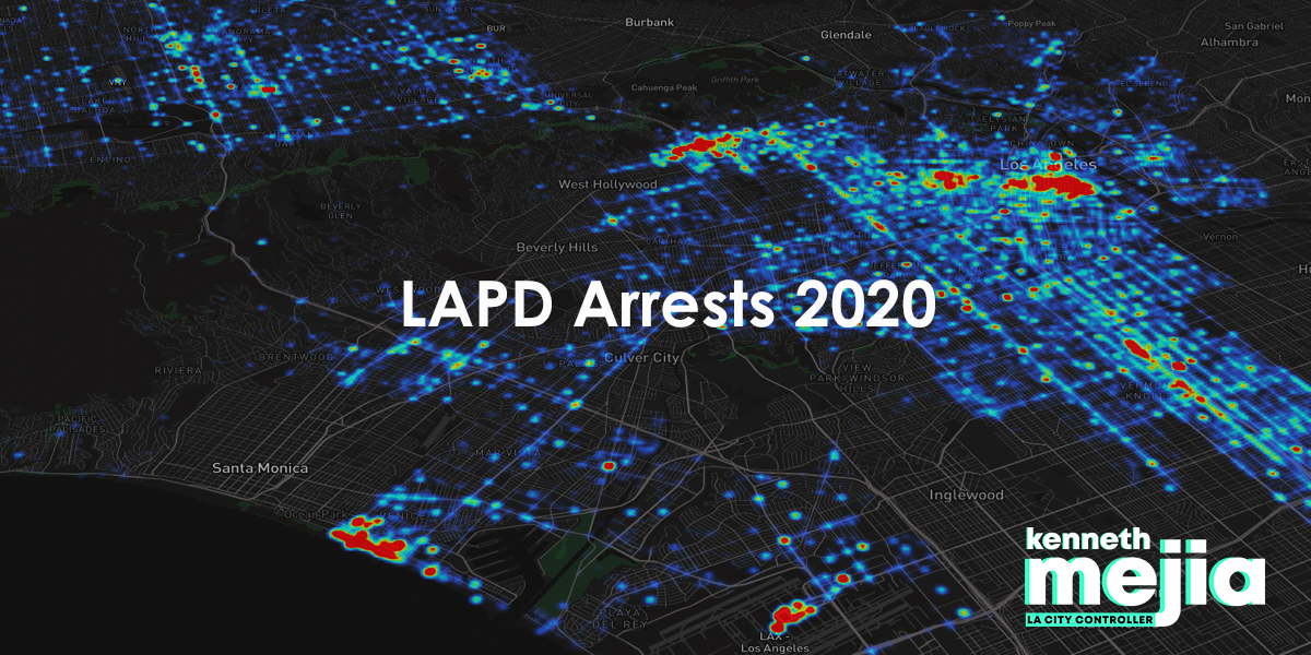 LAPD Arrests 2020 | Map